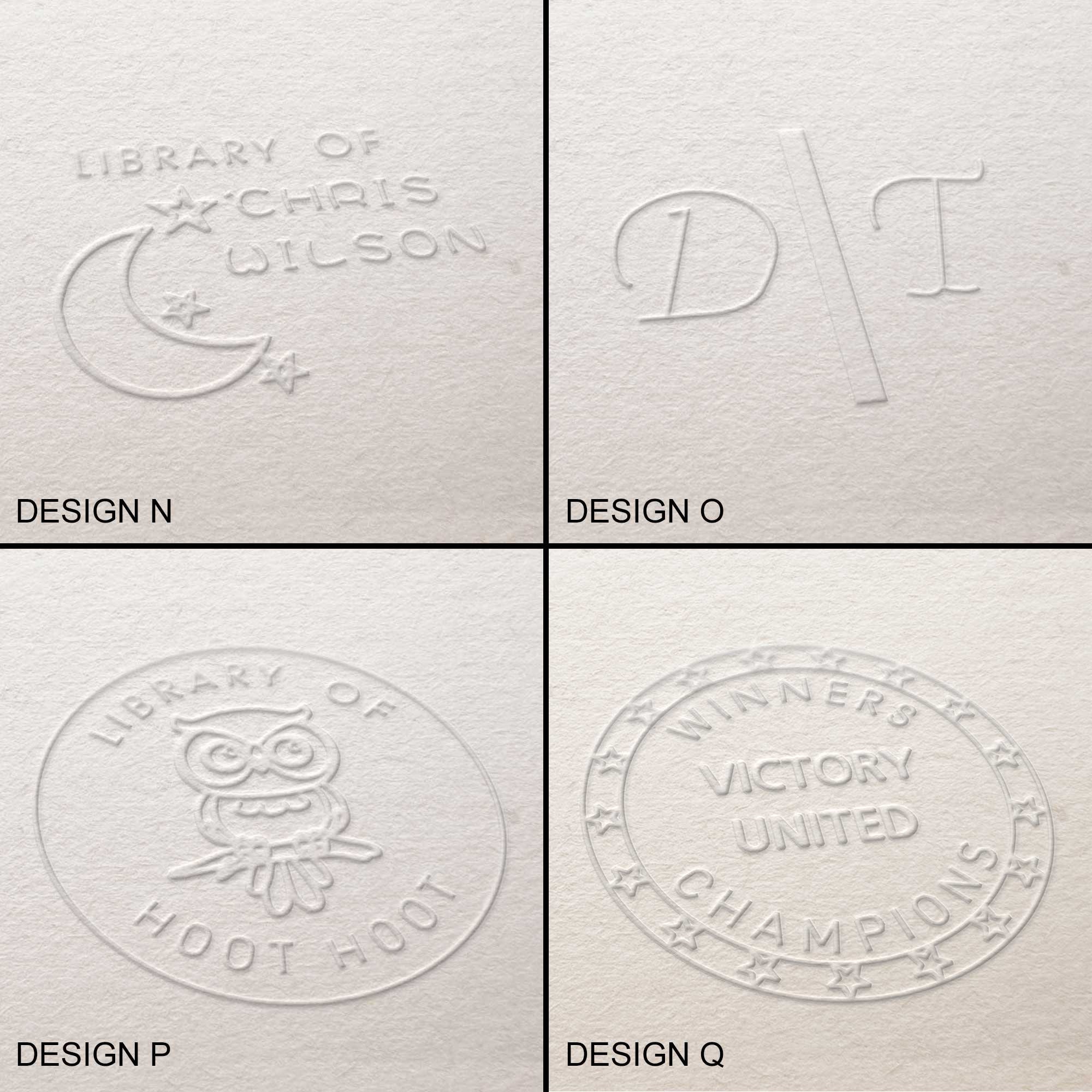 Library Book Embossing Stamp Clip Insert you Need Our Mini | Etsy