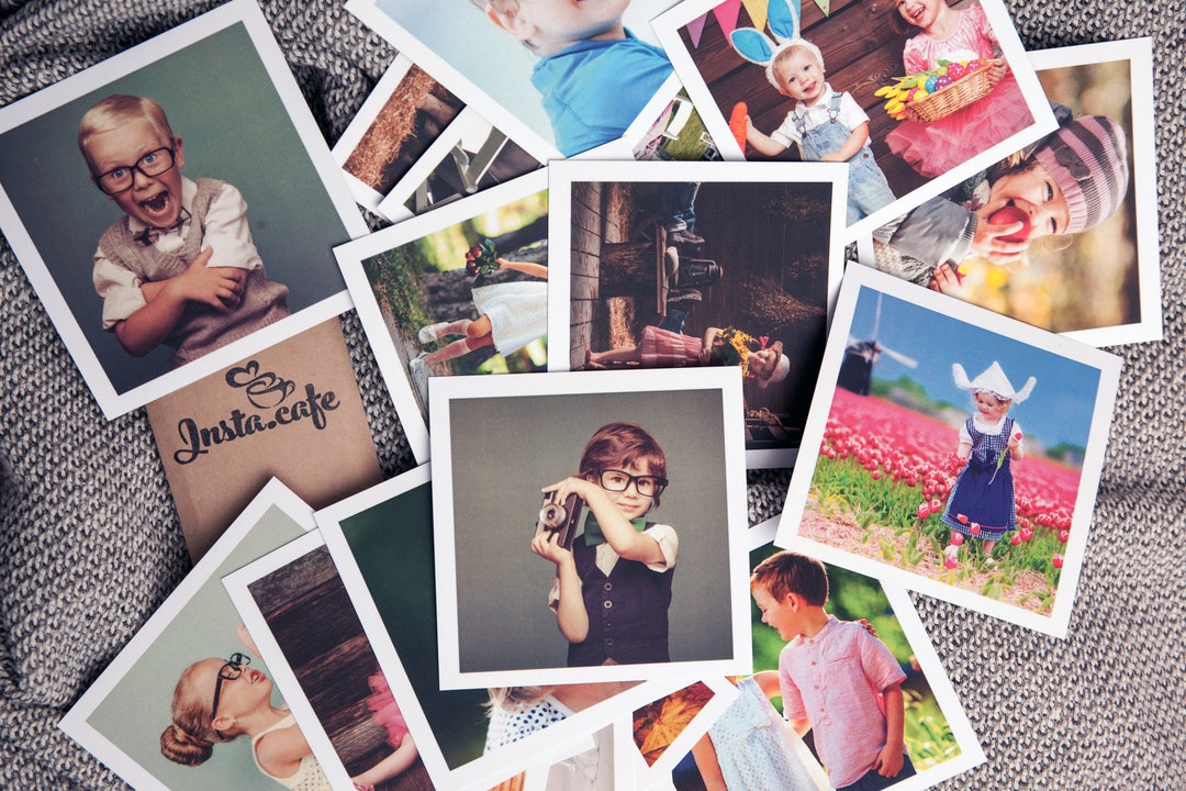 Personalized Instagram Style Custom Square Photo Prints With a White ...