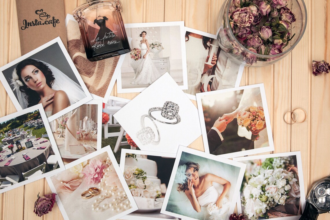 Personalized Instagram Style Custom Square Photo Prints With a White ...