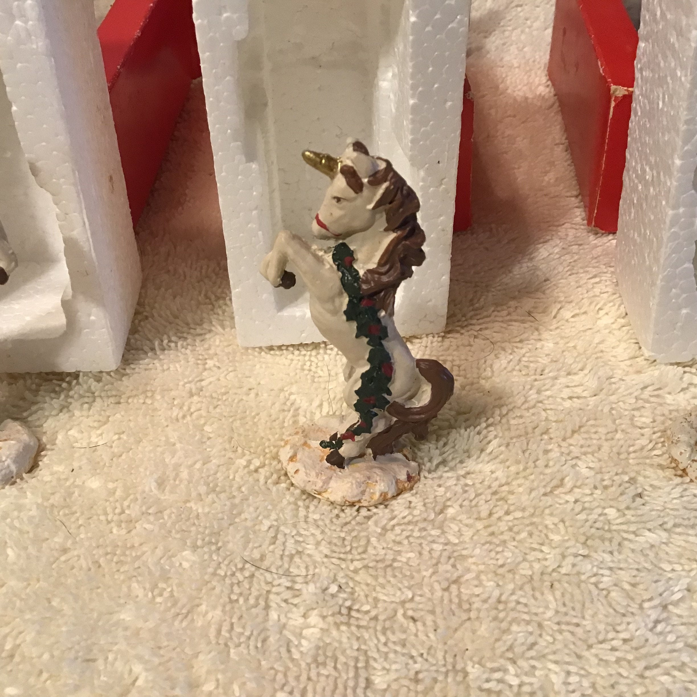 Antique Pewter Collection Figurines Unicorns Set of Four - Etsy