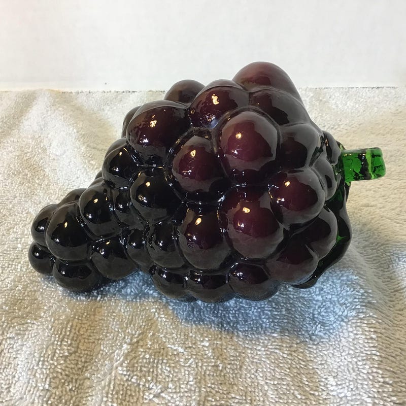 Murano Glass Blown Grapes - Etsy