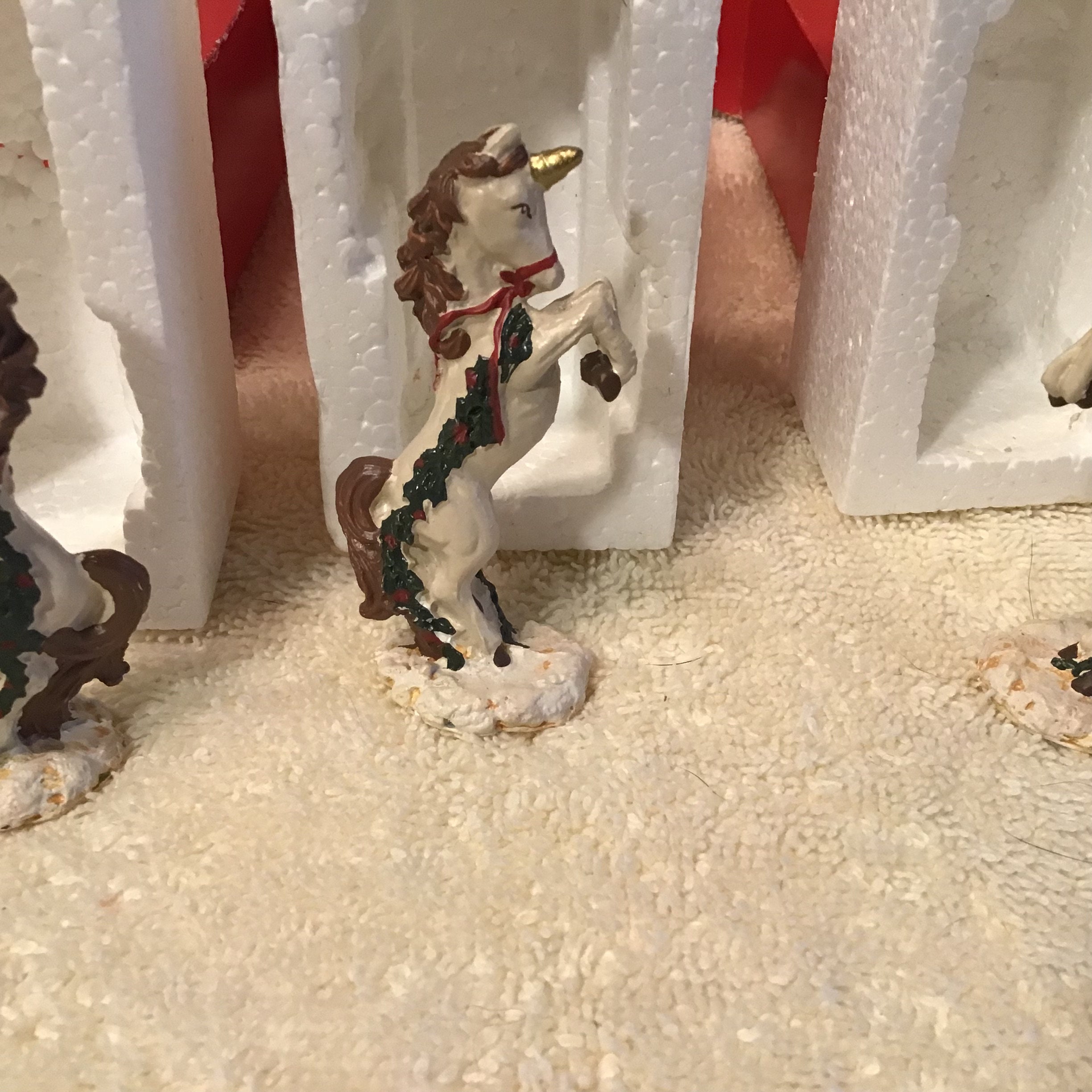 Antique Pewter Collection Figurines Unicorns Set of Four 1970's - Etsy