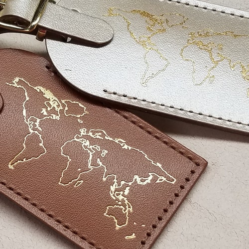 Luggage Tag/ World Expedition - Etsy