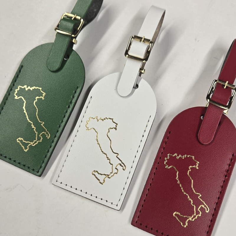 Kids Luggage Tag With Map - Etsy