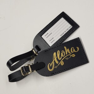 NEW*** Tropical Aloha Luggage Tag Gifts - Traveler - Wedding - Shower ...