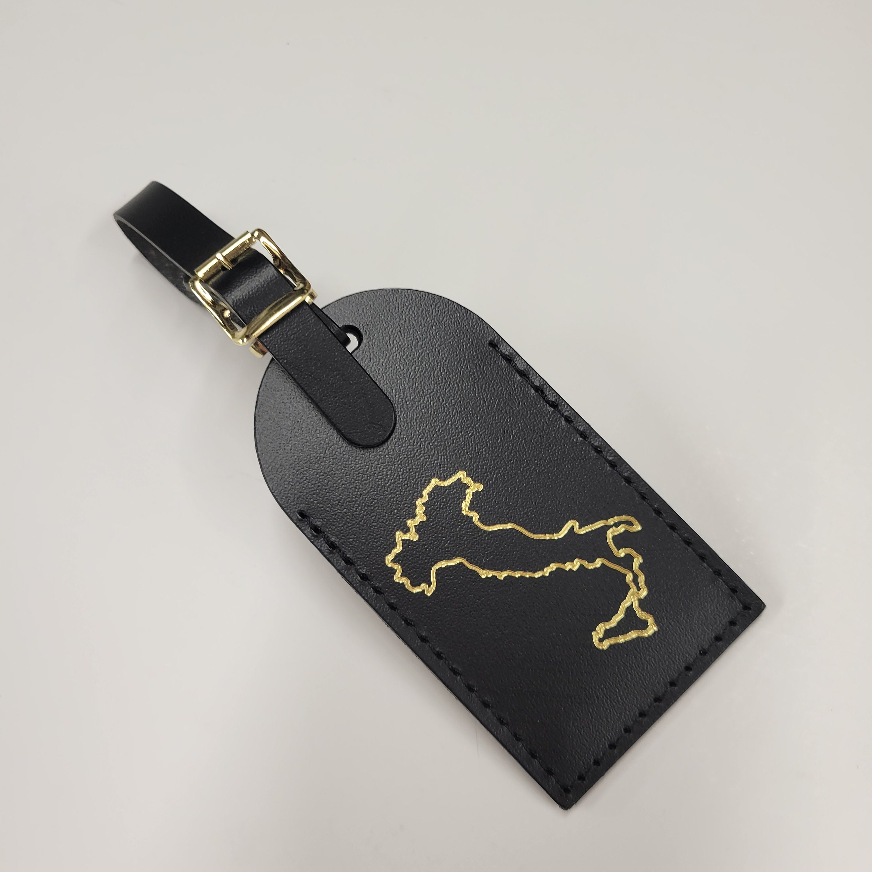 Italy Map Luggage Tag: Traveler Gift, Made in USA @currysleather - Etsy