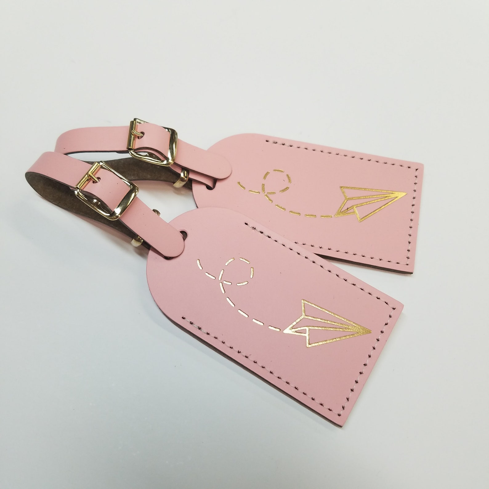 Loop-De-Loop Paper Airplane Luggage Tag Gifts Traveler | Etsy