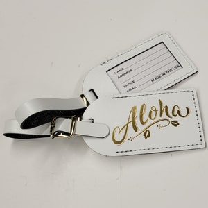 NEW*** Tropical Aloha Luggage Tag Gifts - Traveler - Wedding - Shower ...