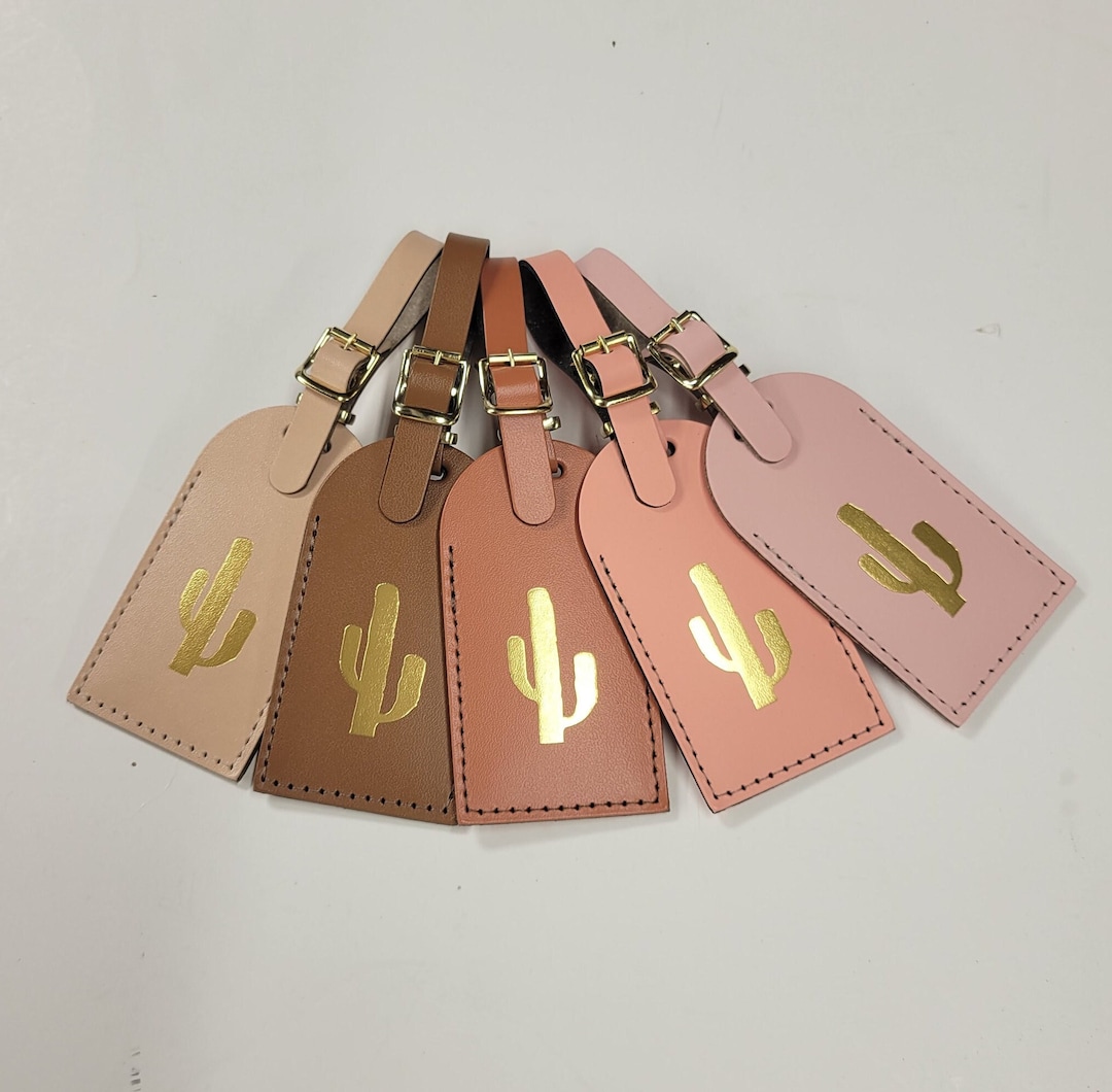 Cactus - Luggage Tag - Gifts - Traveler - Wedding - Birthday & More ...