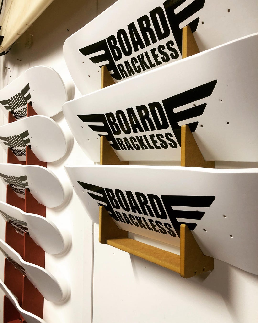 Skateboard Rack. Wall Mounted. Holds up to 4 Decks. FREE UK DELIVERY - Etsy