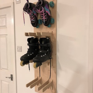 Inline / Roller Skate Rack. Holds 4 Pairs - Etsy