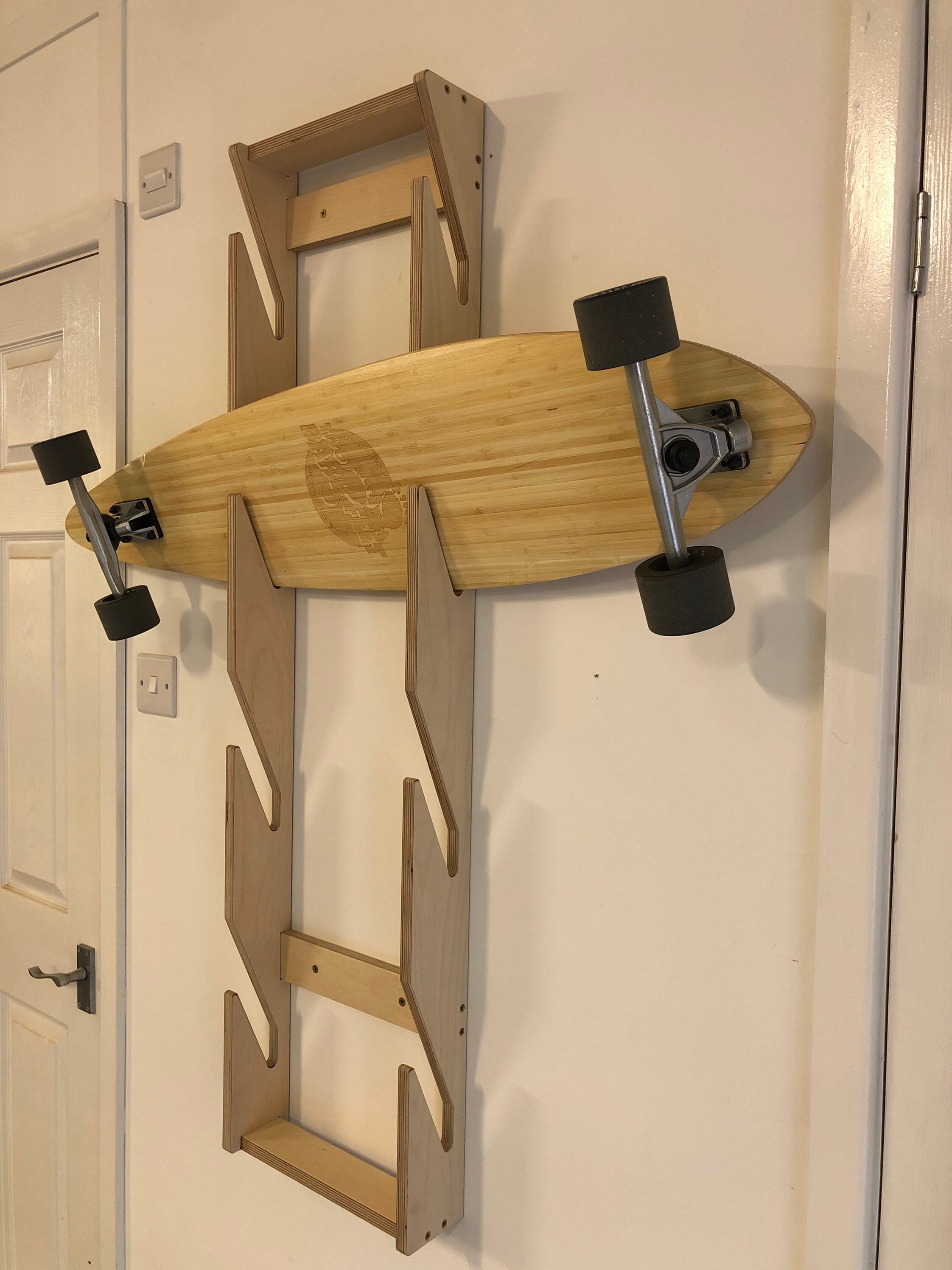 Snowboard/longboard Rack | Etsy