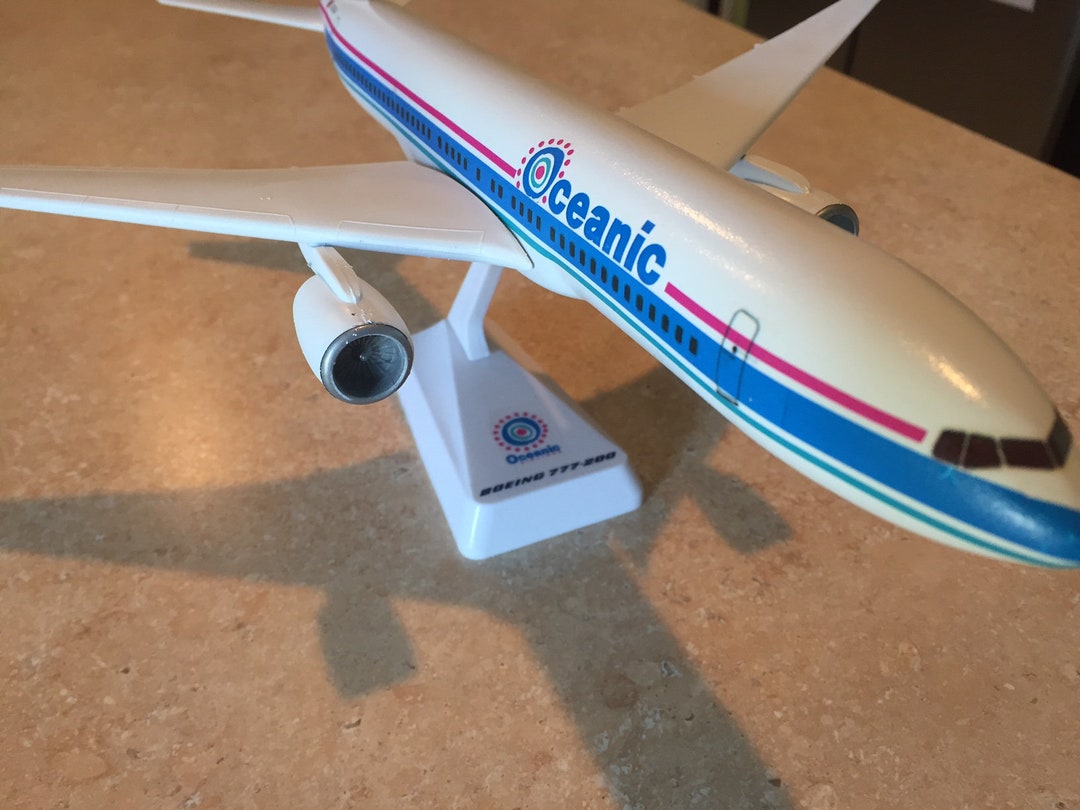 This is a 777-200 Oceanic Airline Plane - Etsy