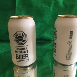 DHARMA Initiative Beer Can- Lost Tv Show - Etsy