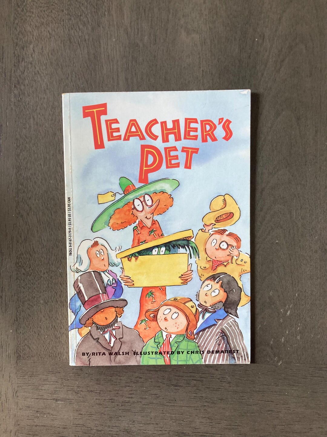 Teacher's Pet -- Vintage 1994 -- by Rita Walsh -- Troll Associates - Etsy