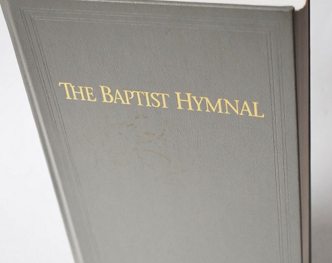 The Baptist Hymnal-religious Song Book-crafting or Use-baptist Music ...