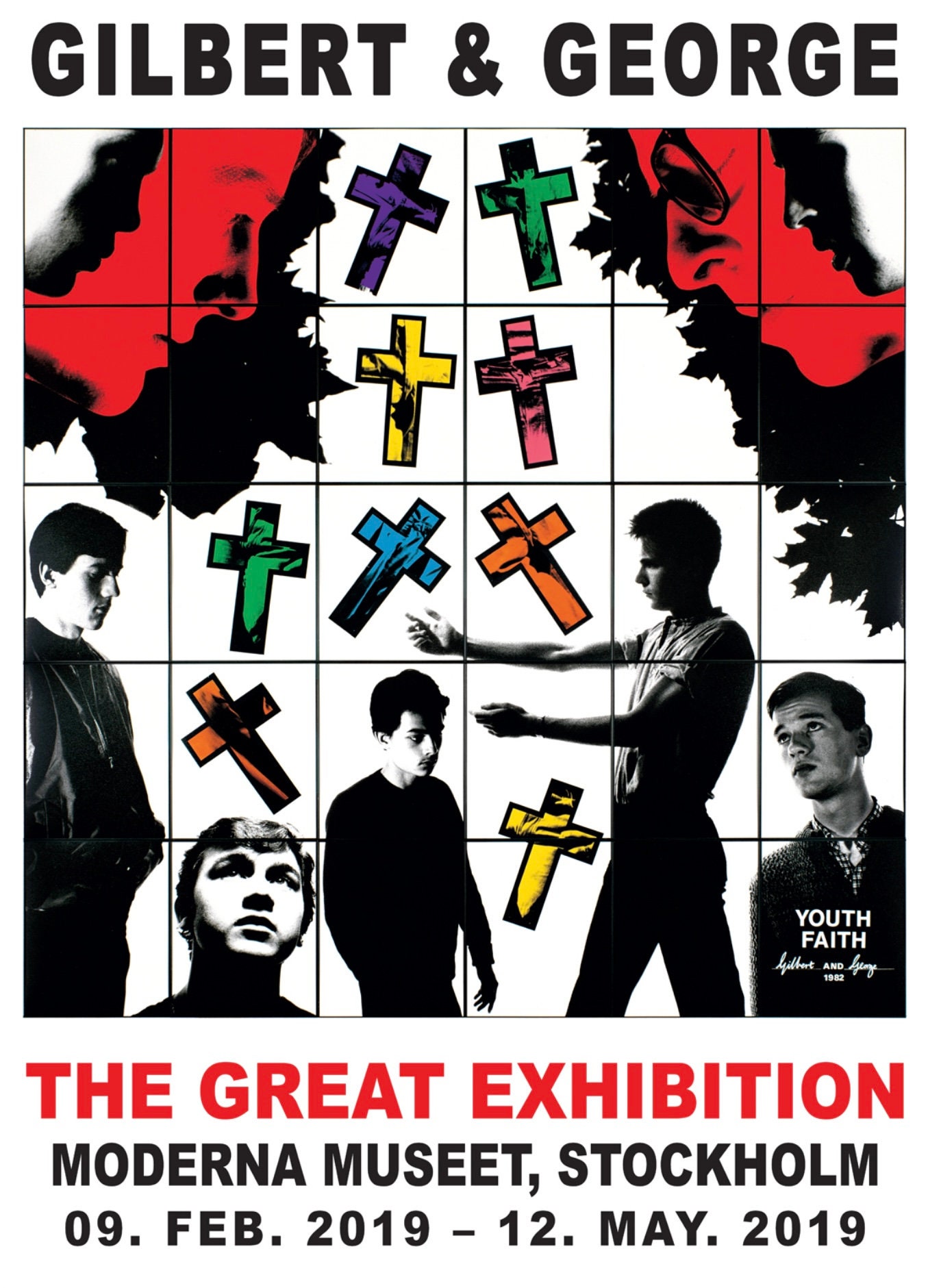 Gilbert and George Original Museum Gallery Exhibition Advertising ...