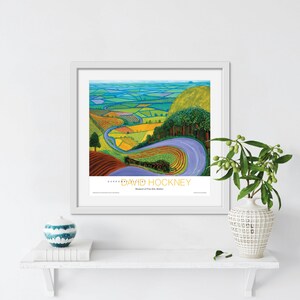 David Hockney Garrowby Hill Original Art Gallery Museum EXHIBITION ...
