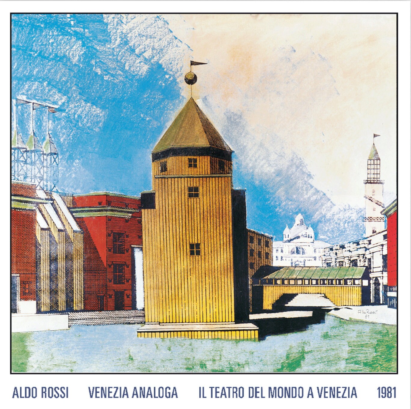 Aldo Rossi Original Vintage 1981 Exhibition Poster Original Museum ...