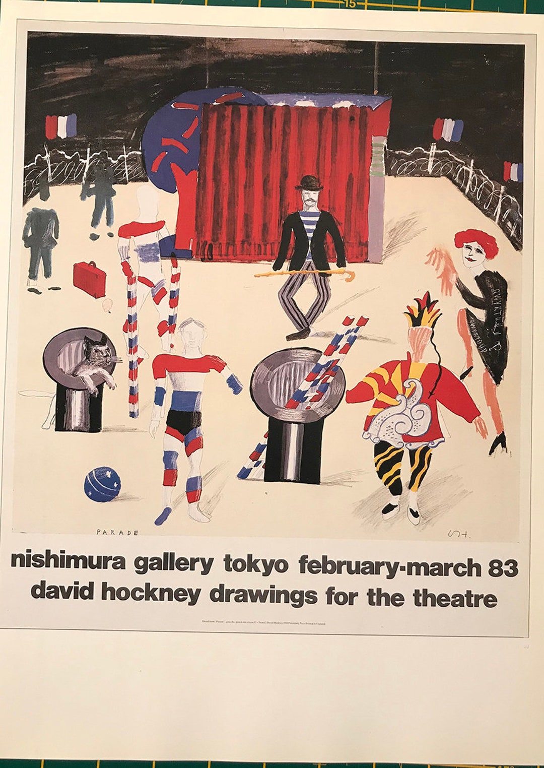 David Hockney Poster, David Hockney Posters, Original David Hockney ...