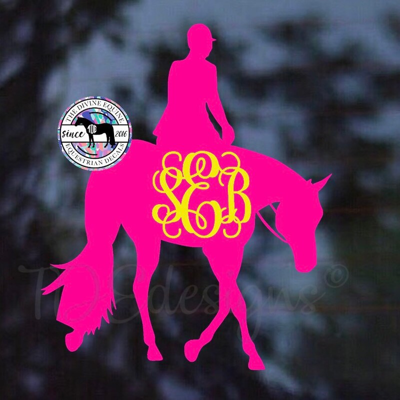 Equestrian Monogram - Etsy