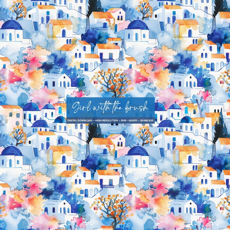 Greek Print Fabric - Etsy