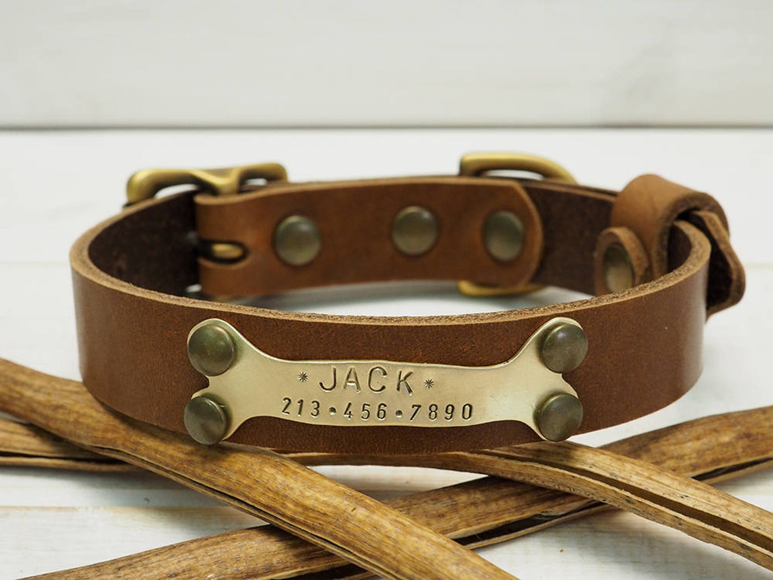 Dog Collar Handmade Collar Personalized Dog Collar Dog - Etsy