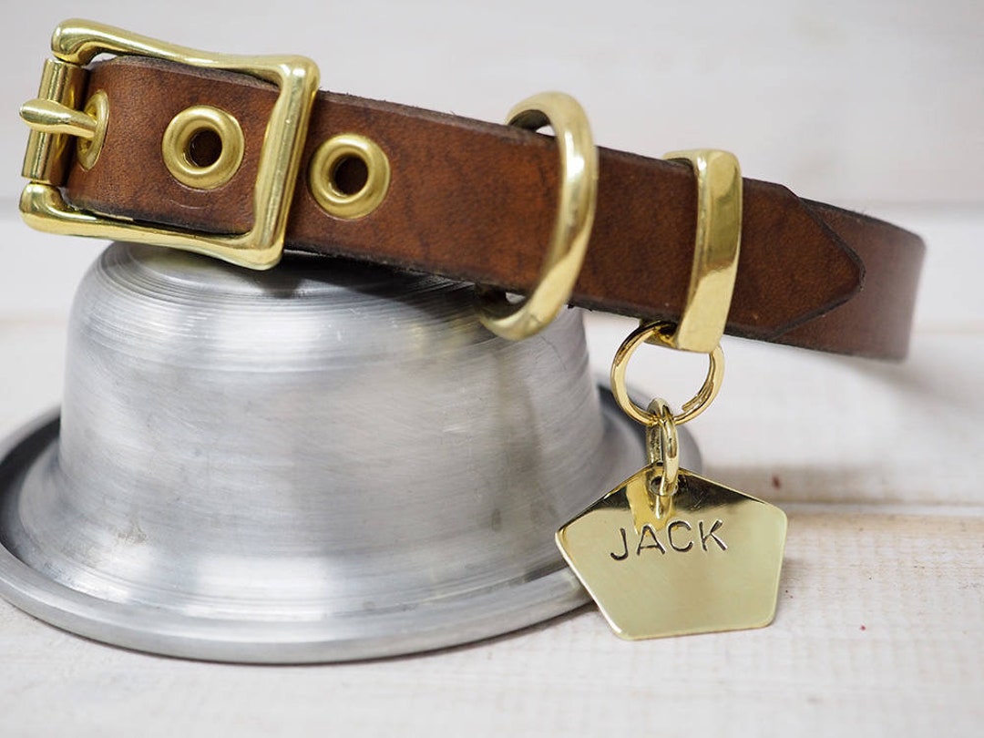 Water Resistant Collar, Dog Collar, Leather Dog Collar, Dog Collar ...