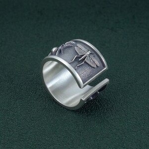 Insects Ring, Entomology Spirit, Bug & Spider, Sterling Silver ...
