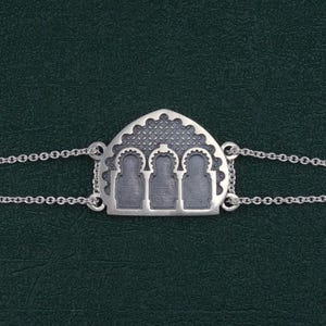 Moorish Door Bracelet, Oriental Arabic Jewelry, Sterling Silver ...
