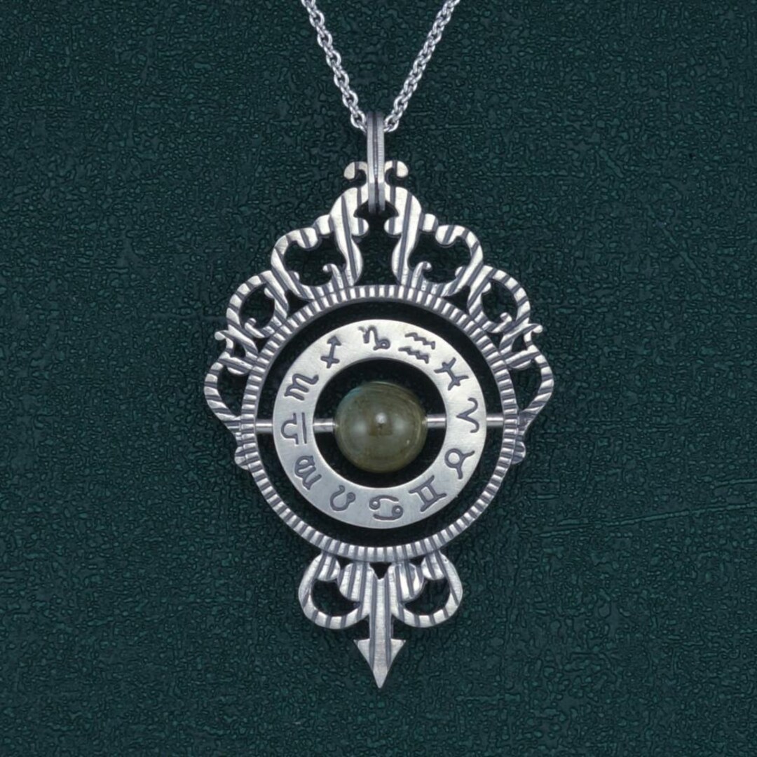 Astrolab or Armilla Sphere Necklace, Handmade Sterling Silver | Armilla ...