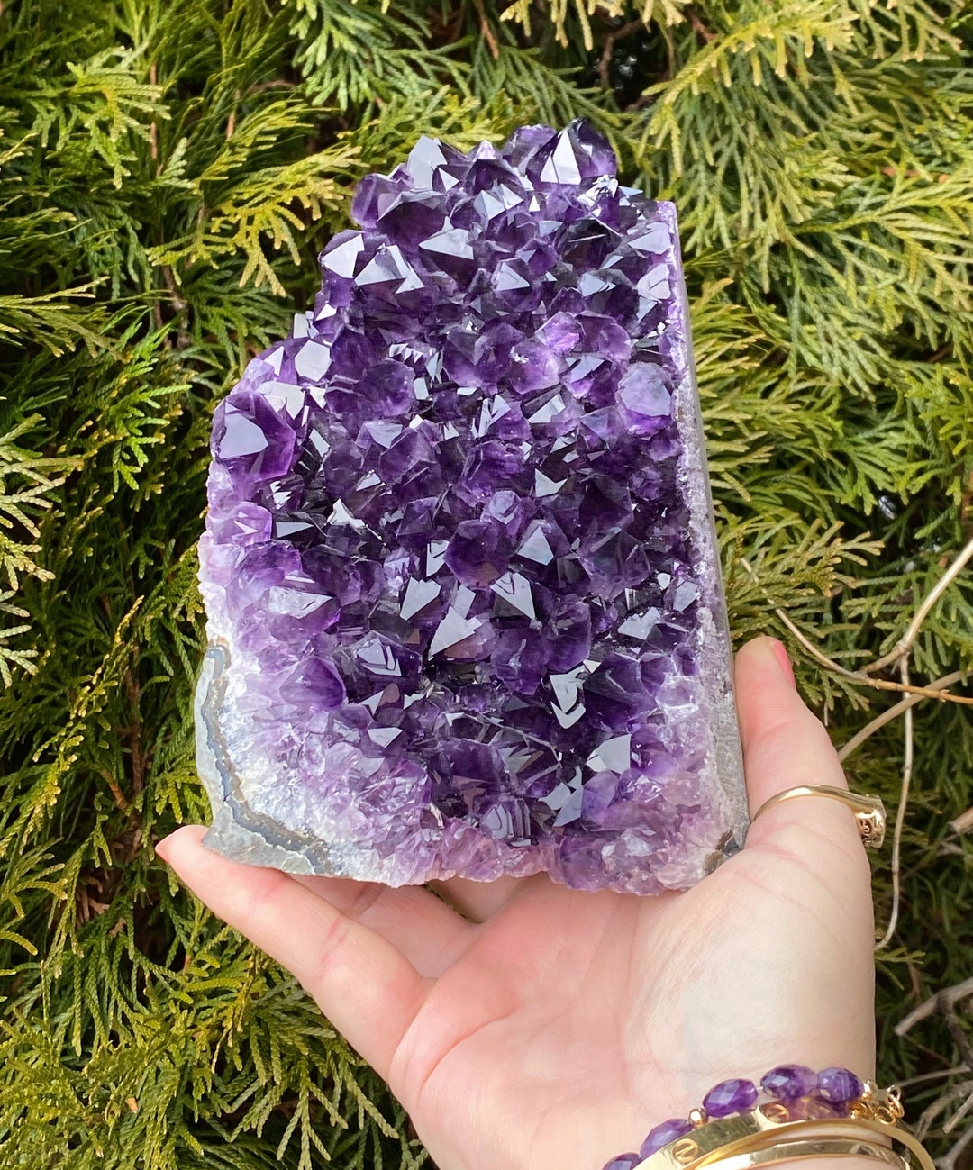 AMETHYST Geode, Large Amethyst Cluster, Amethyst Cathedral, Amethyst ...