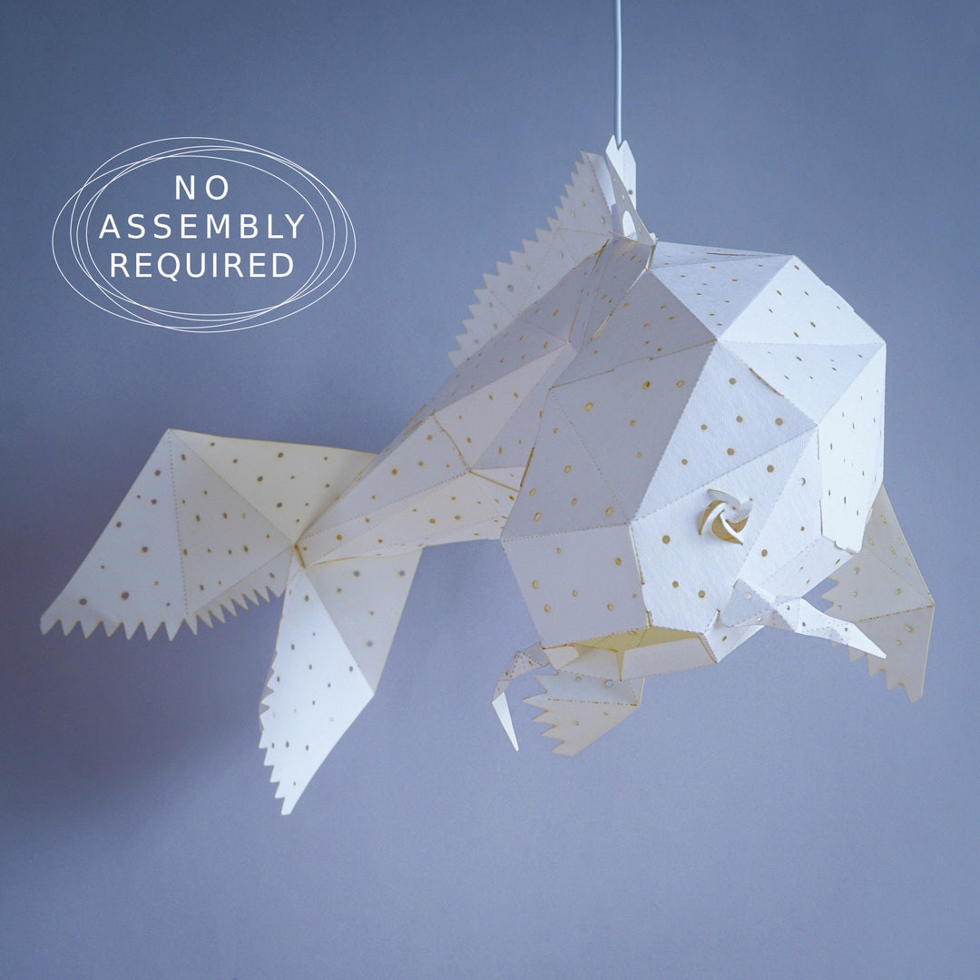 Cool Lamp, Koi Fish, Baby Night Light, Japandi Art, Hanging Lamp ...