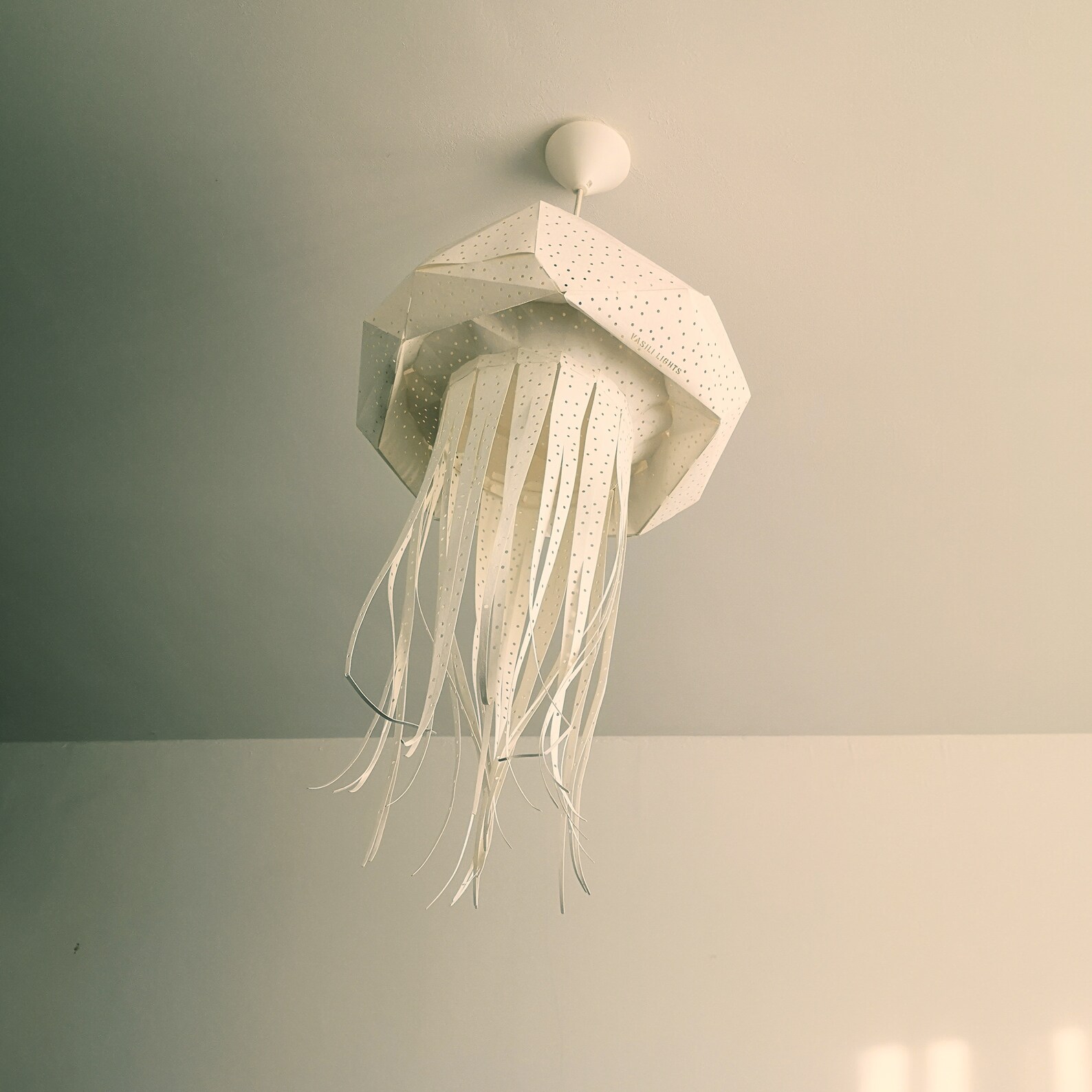 Medusa Origami Lamp Bedroom Origami Lamp Nursery Lamp - Etsy