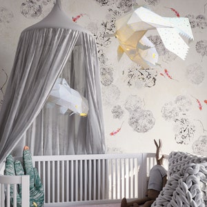 Cool Lamp, Koi Fish, Baby Night Light, Japandi Art, Hanging Lamp ...