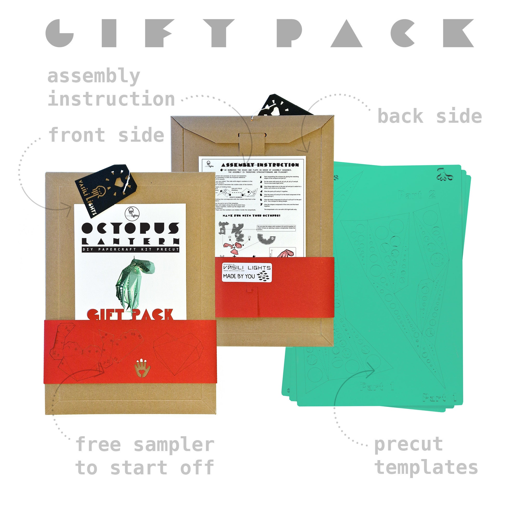 Octopus DIY Gift Kit Nature Lover Gift Under the Sea - Etsy