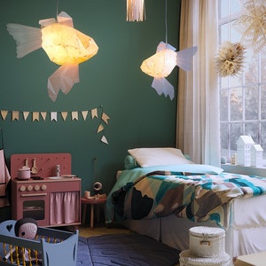 Goldfish Origami Light, Origami Lighting, Gifts Animal Lovers, Vasili ...