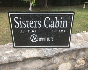 CUSTOM 2 Line CNC Carved Routed Sign Two Lines Simple Layout. - Etsy