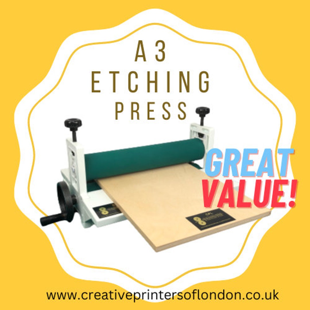 Intaglio Etching Press, Lino Cut Press, Collograph, Intaglio ...