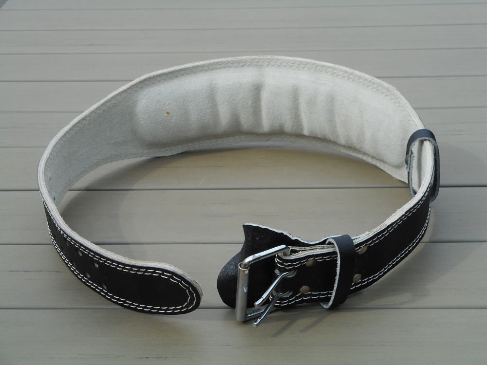 Power Belt Kettler Weight Lifting Belt 100 Cm Black Leather Belt ...