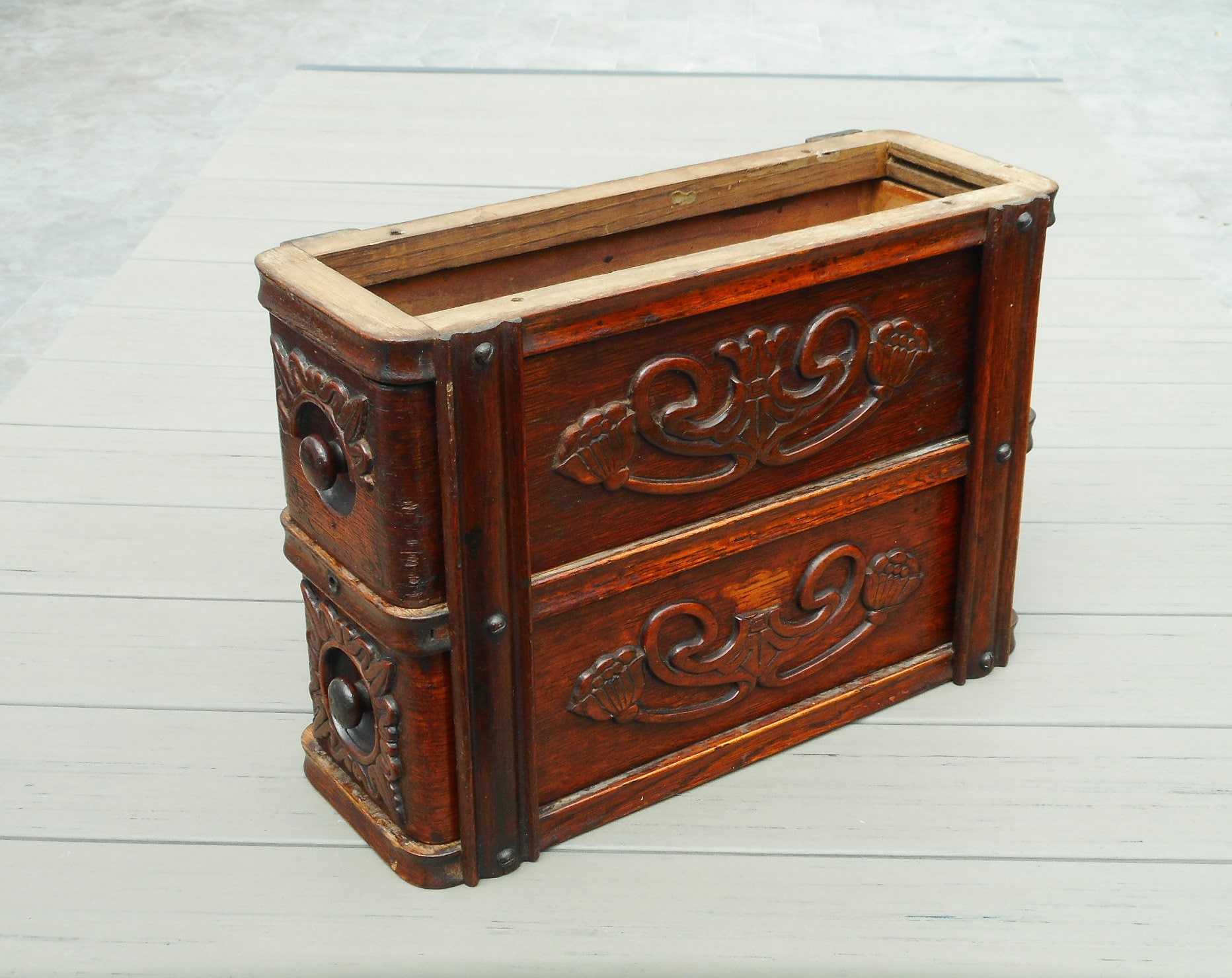 Antique Drawers From Singer Sewing Machine Jugendstil Art Nouveau ...