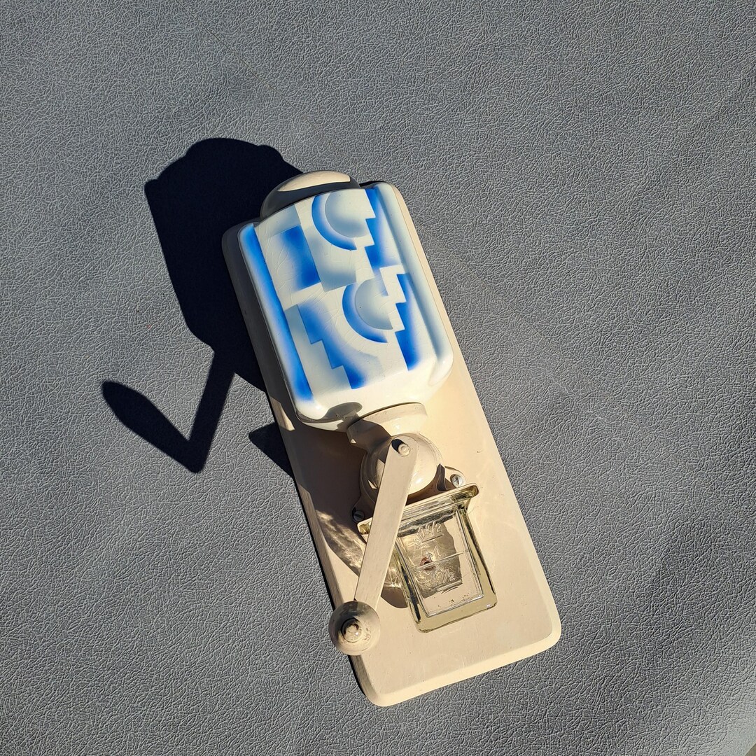 Rare Art Deco Wall Mountable Coffee Grinder Hanging Ceramic Coffee Mill ...