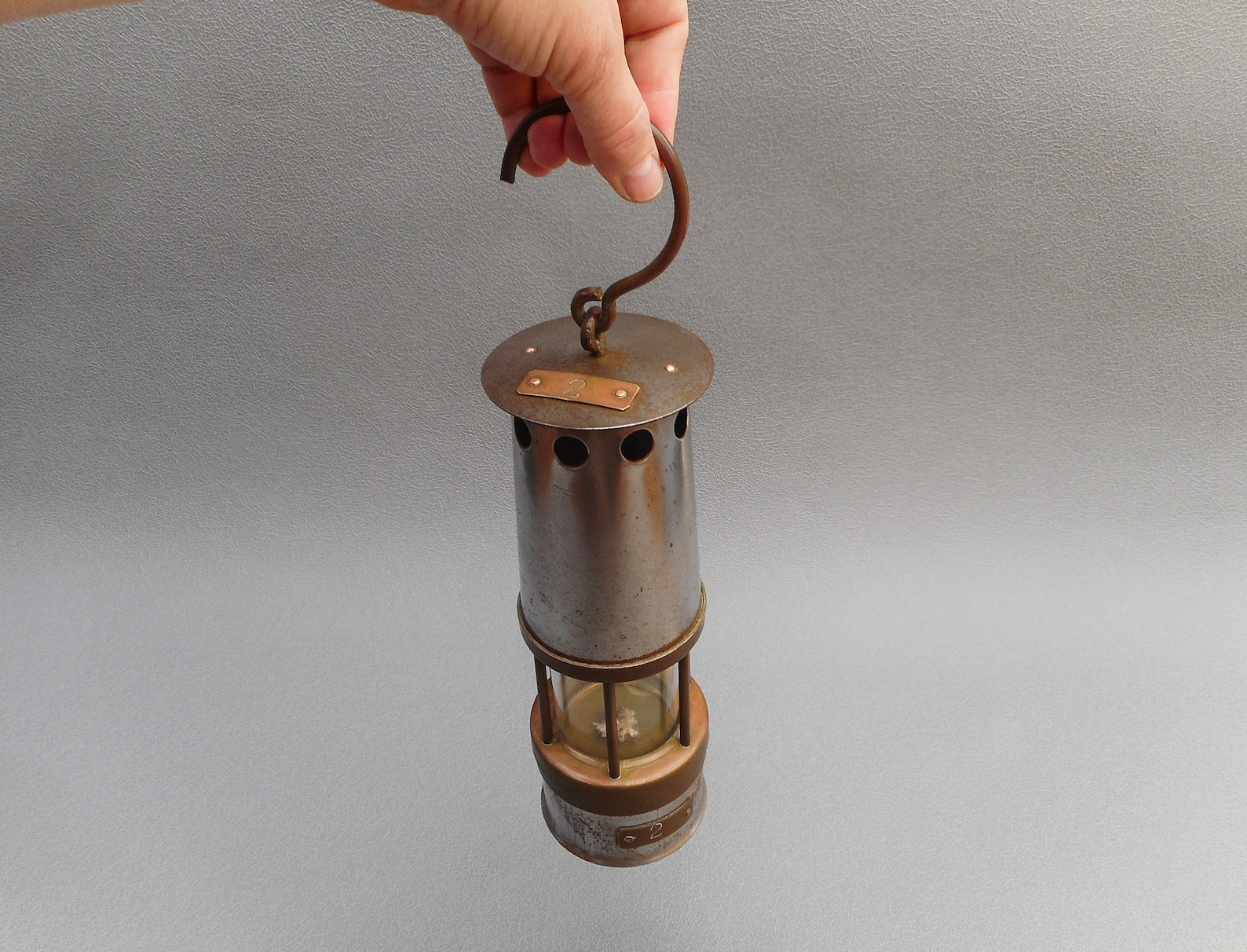 Rare Vintage Miner's Lamp Antique Coal Miner Lantern Collectible ...