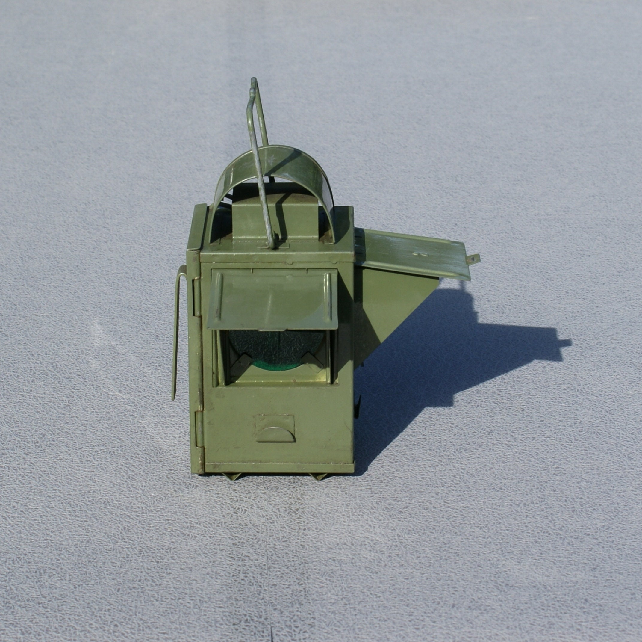 Belgian Vintage Military Issue Signal Lamp Genuine Army Lamp With Oil ...