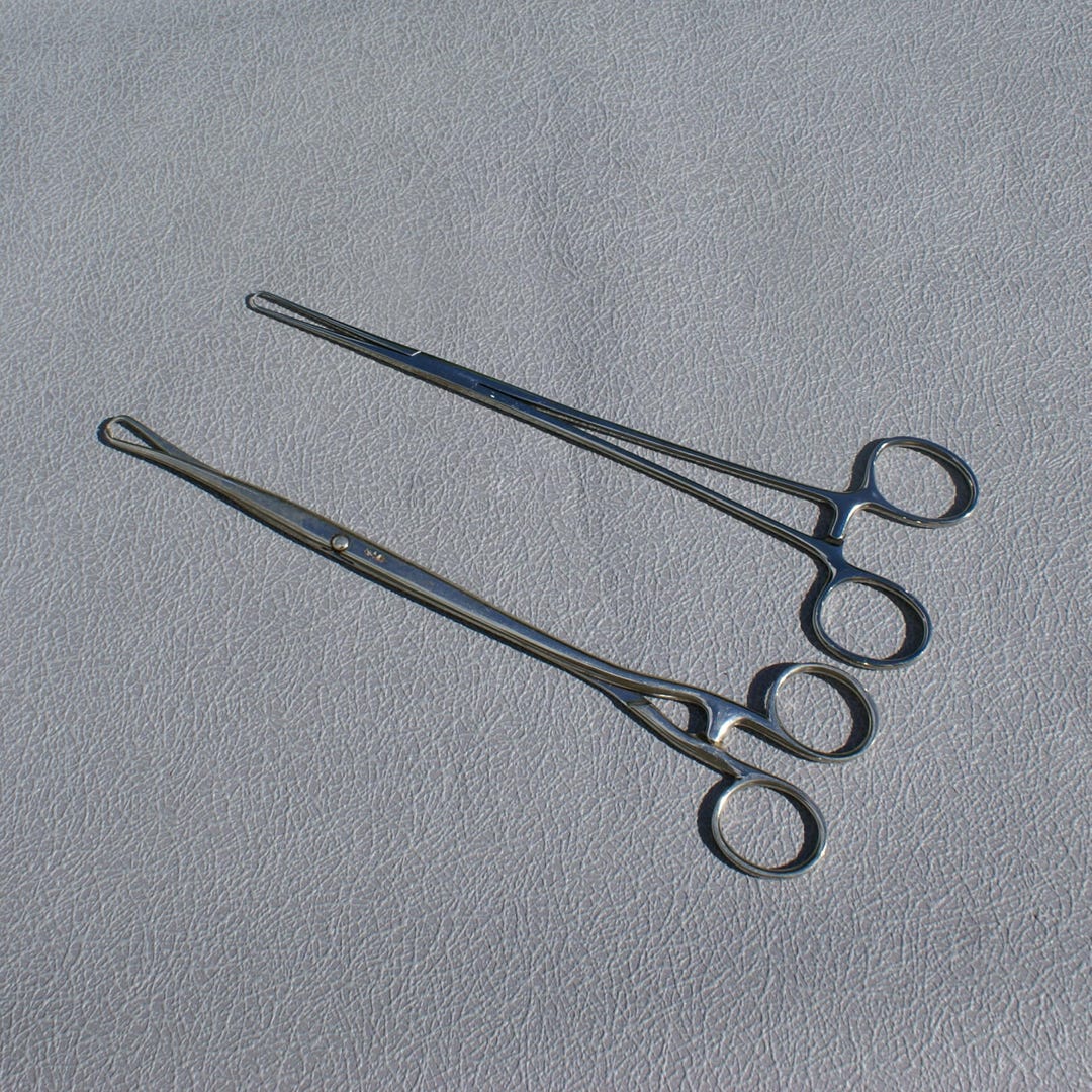 Two Vintage Surgery Forceps Old Medical Instruments Surgical Clamps - Etsy
