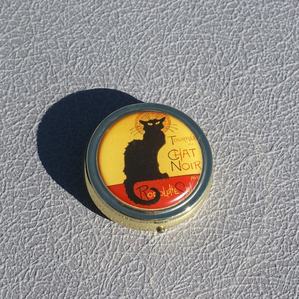 Cat Pill Box - Etsy