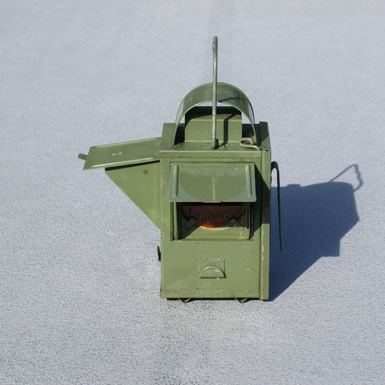 Belgian Vintage Military Issue Signal Lamp Genuine Army Lamp - Etsy