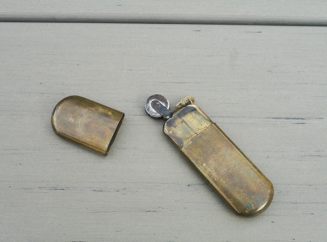 Vintage Brass Trench Lighter Pocket Lighter WW1 and WW2 Collectible ...