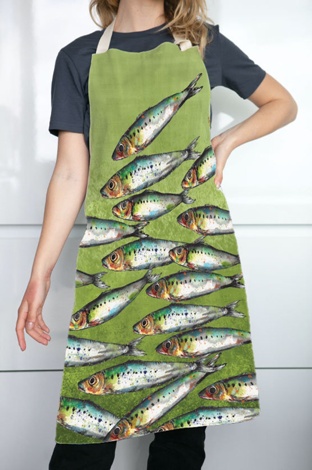 Sardine Apron - Etsy
