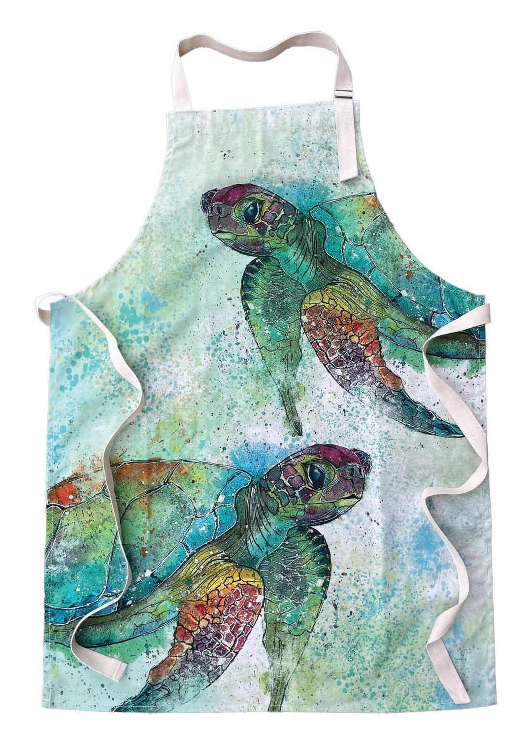 Turtle Apron (A0035) - Etsy